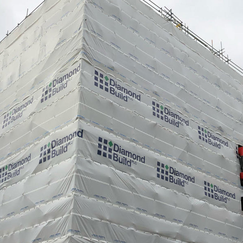 Custom Branded Scaffold Sheeting — BLCCS